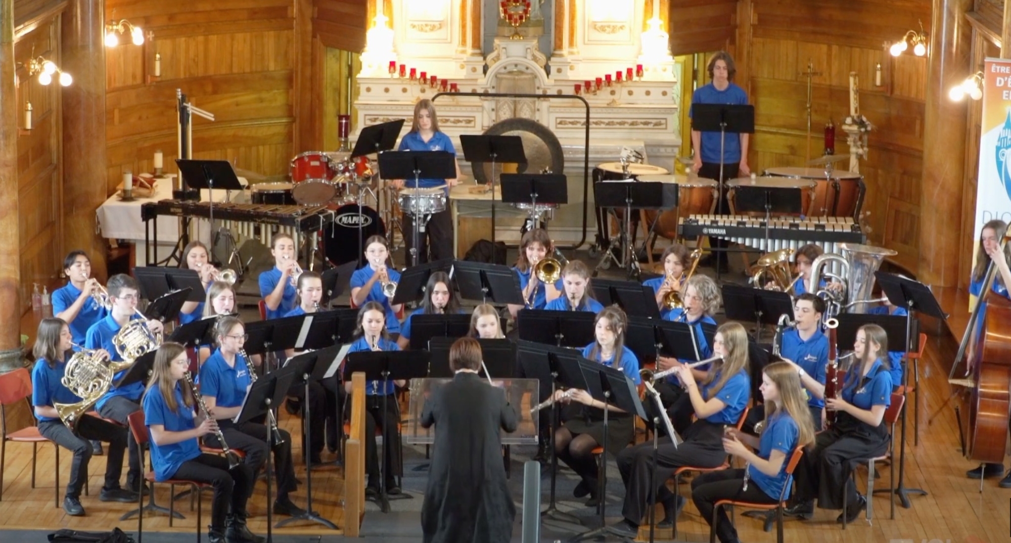 Concert des étudiants de secondaire 3 de l'école Curé-Mercure